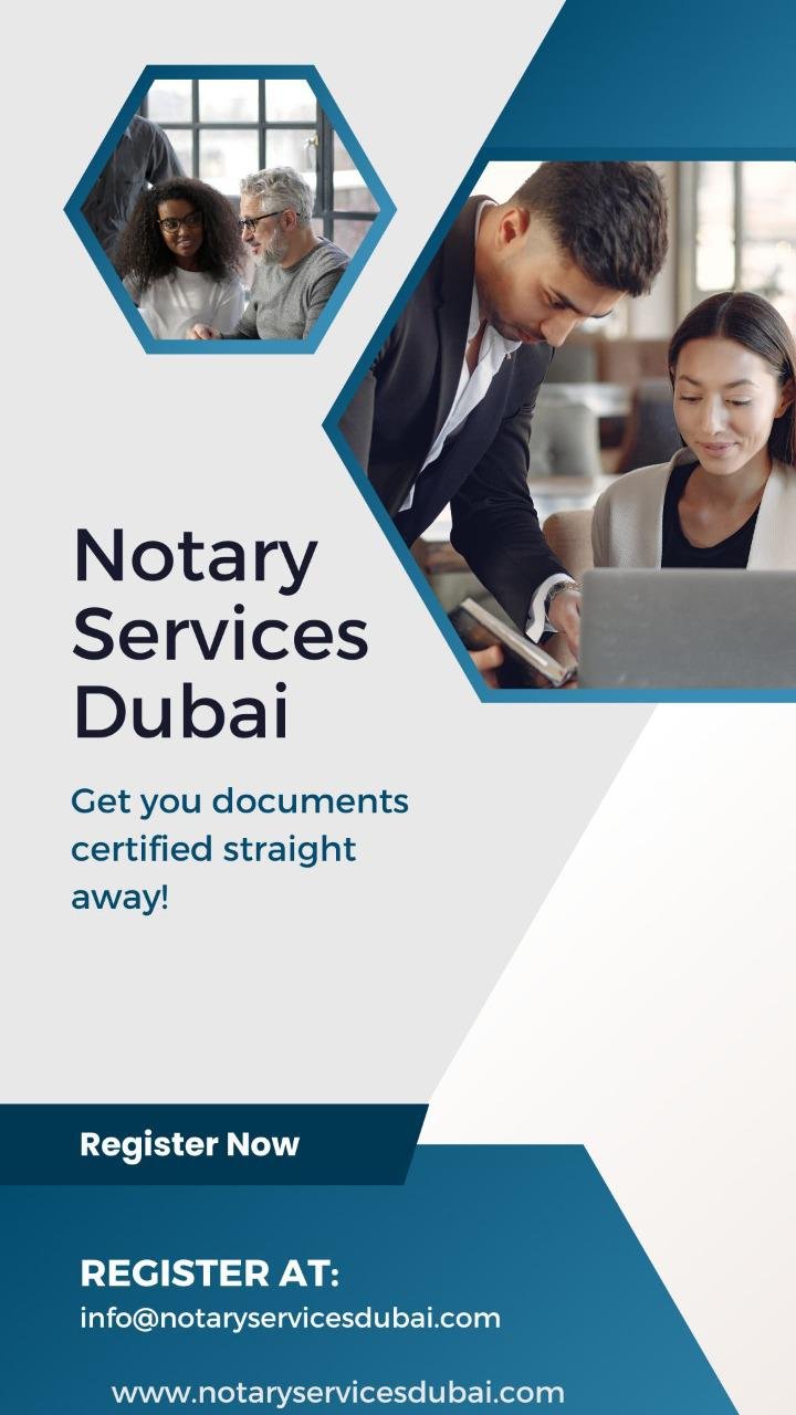 Dubai notary services - Notary public services in UAE #1